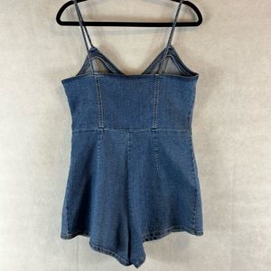 Divided | Shorts | Jumpsuit Short Denim Size 8 Spaghetti Straps High ...